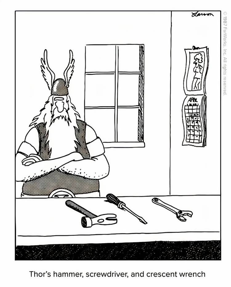 10 Best The Far Side Comics About Myths and Legends, Ranked