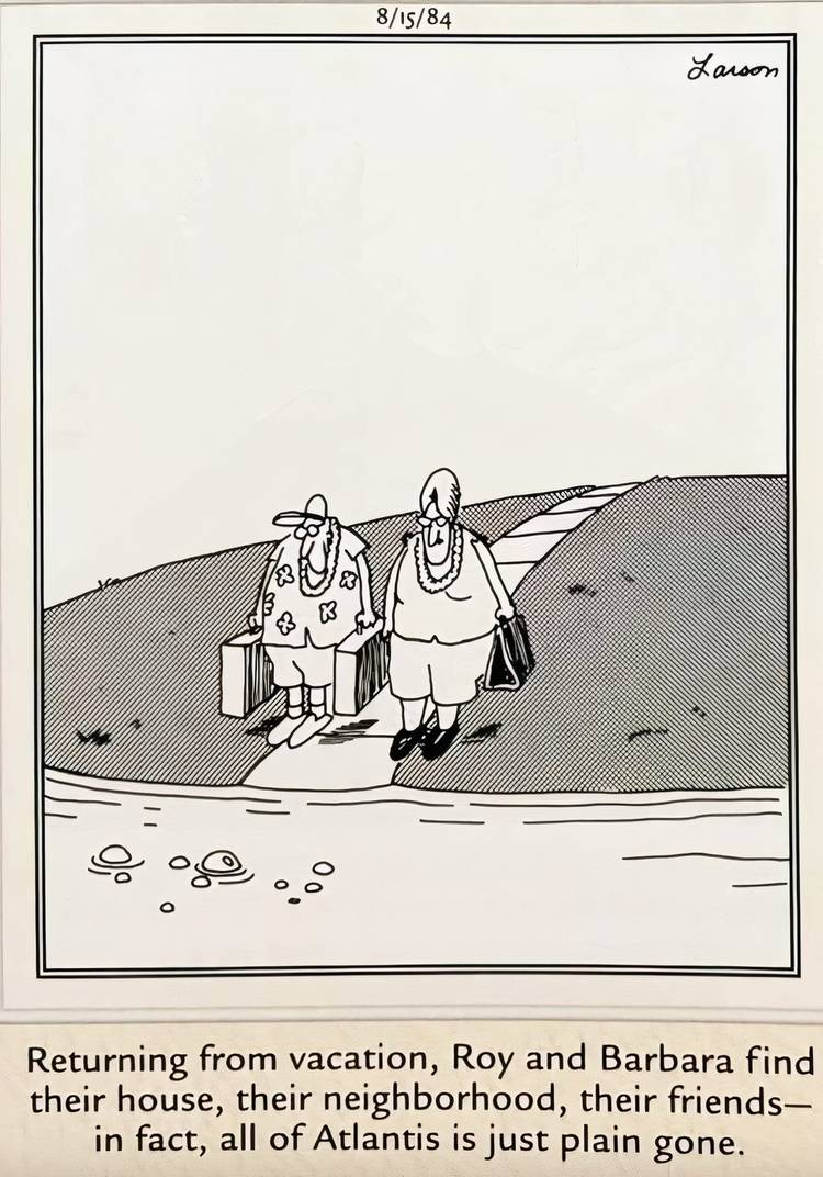 10 Best The Far Side Comics About Myths and Legends, Ranked