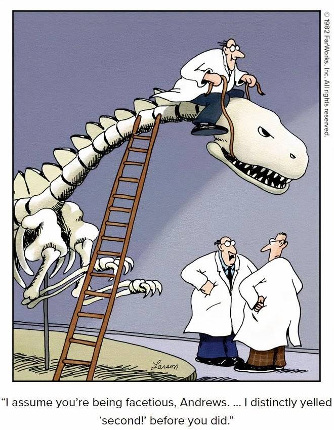 10 Best The Far Side Comics Featuring Dinosaurs, Ranked
