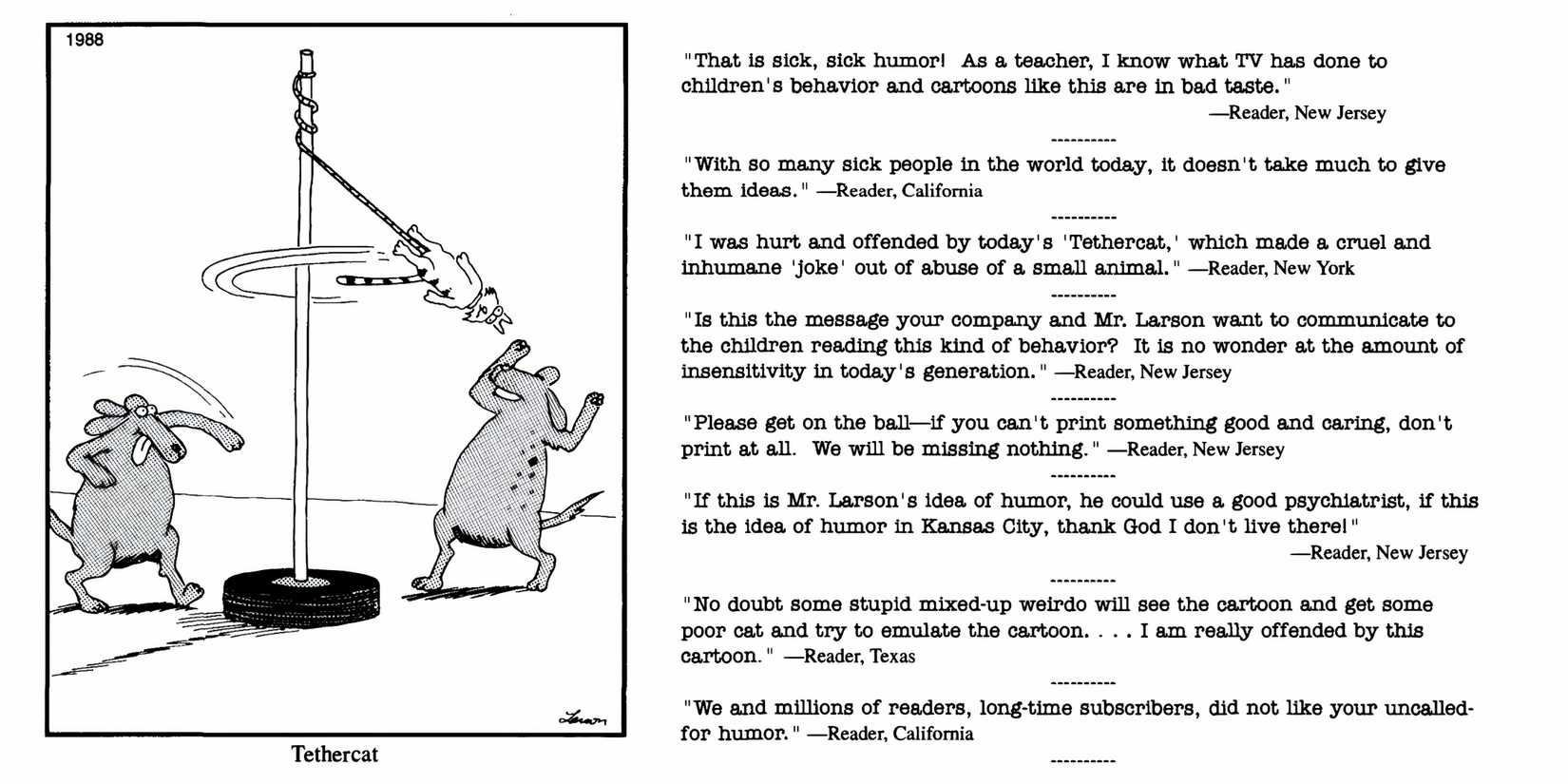 10 Best The Far Side Comics That Inspired Angry Letters, Ranked