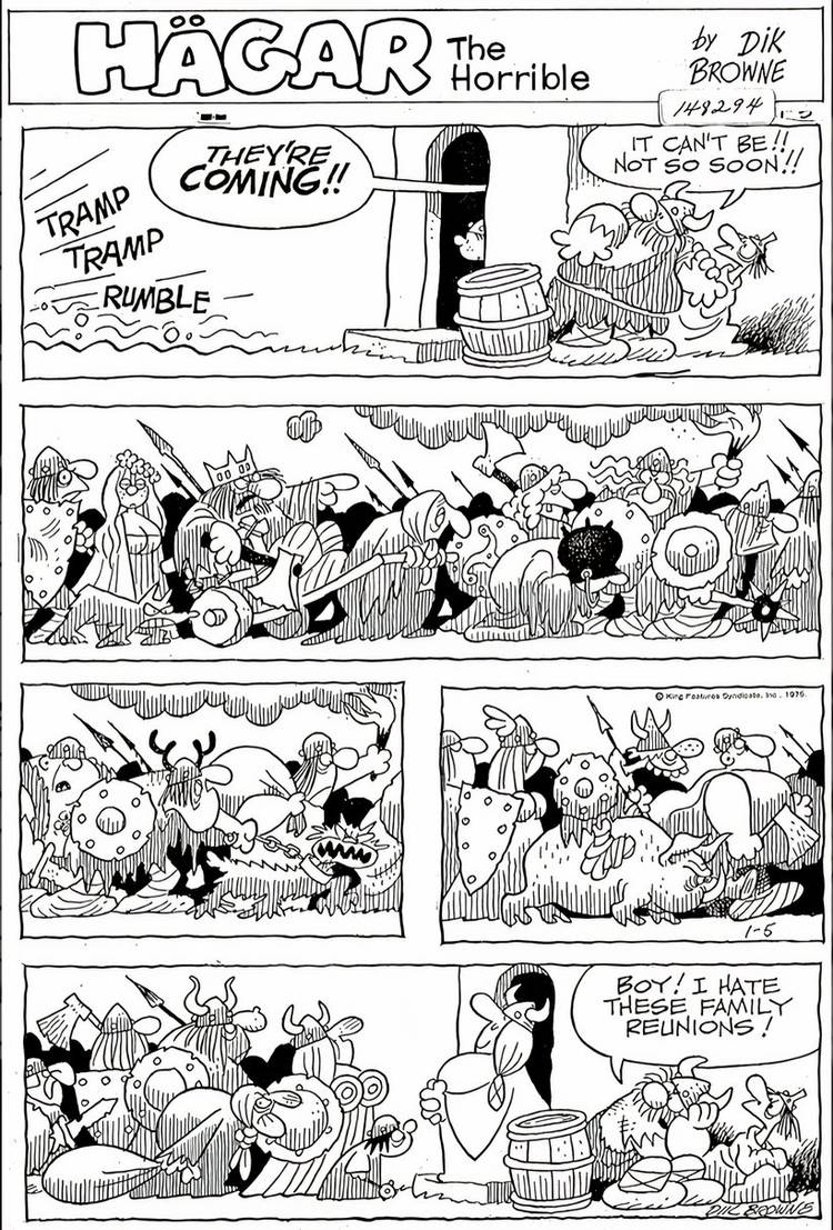 10 Funniest Hagar the Horrible Comics, Ranked