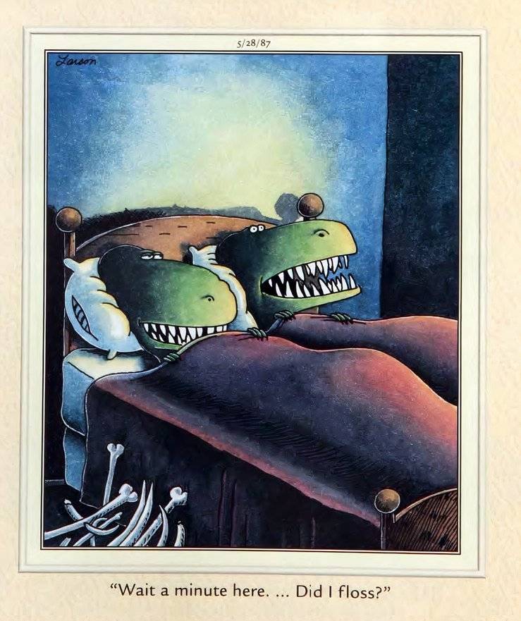 10 Best The Far Side Comics Featuring Dinosaurs, Ranked