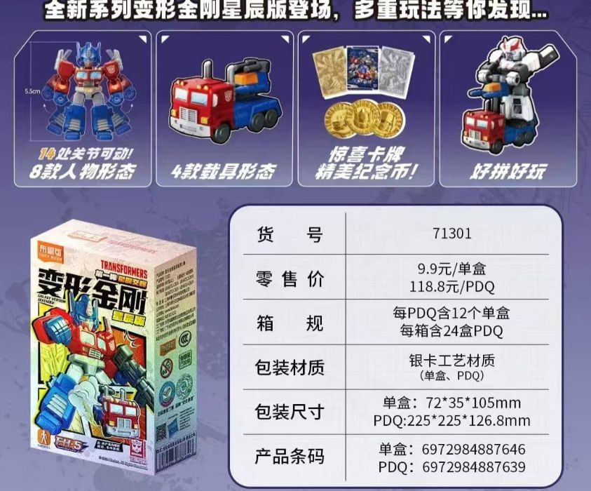 Jouet Chibi Optimus Prime