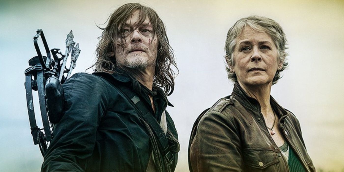 Silhueta De Daryl Morto Vivo