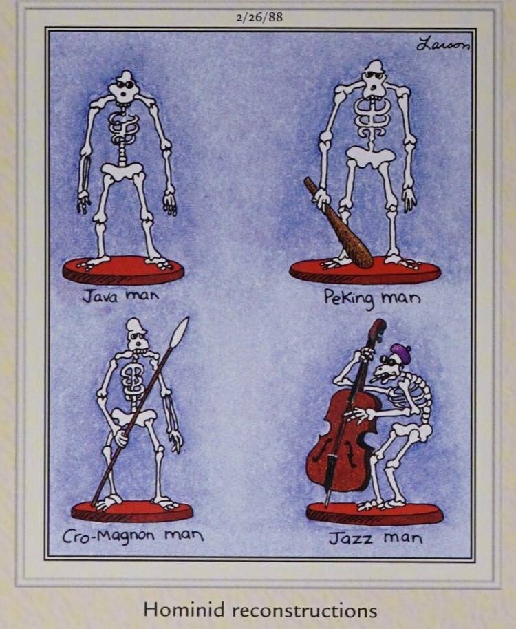 10 Best The Far Side Comics Featuring Skeletons, Ranked