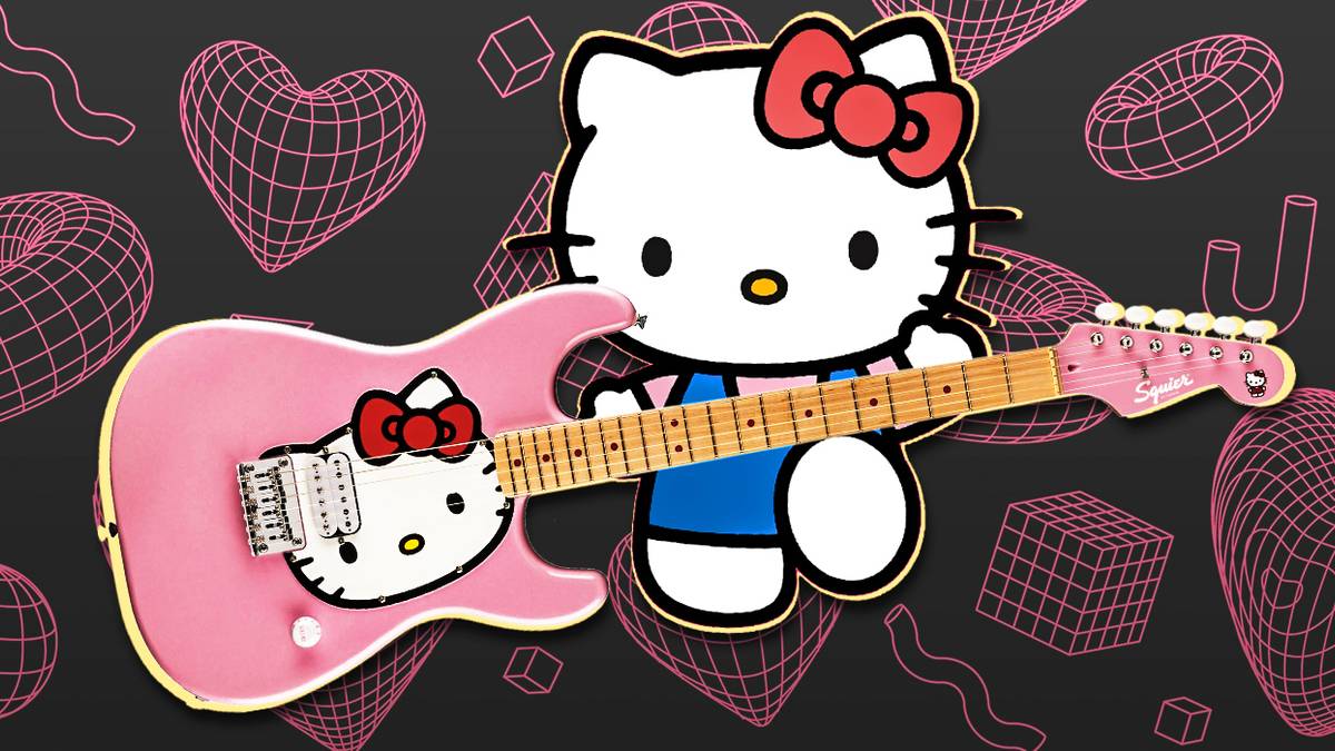 Sanrio & Fender Unite for Official Hello Kitty 50th Anniversary Guitar ...