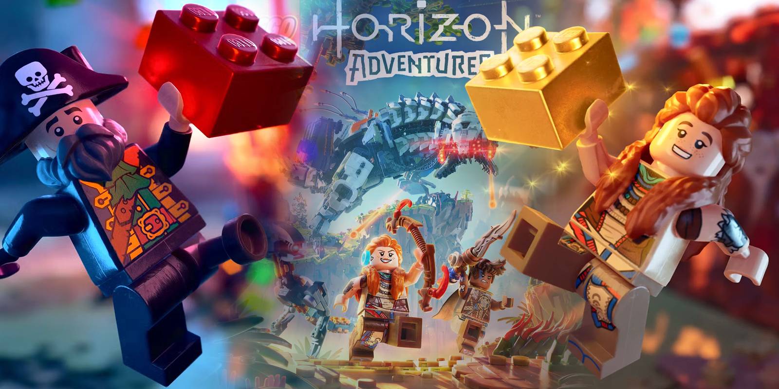 How Do Gold and Red Bricks Work in LEGO Horizon Adventures?