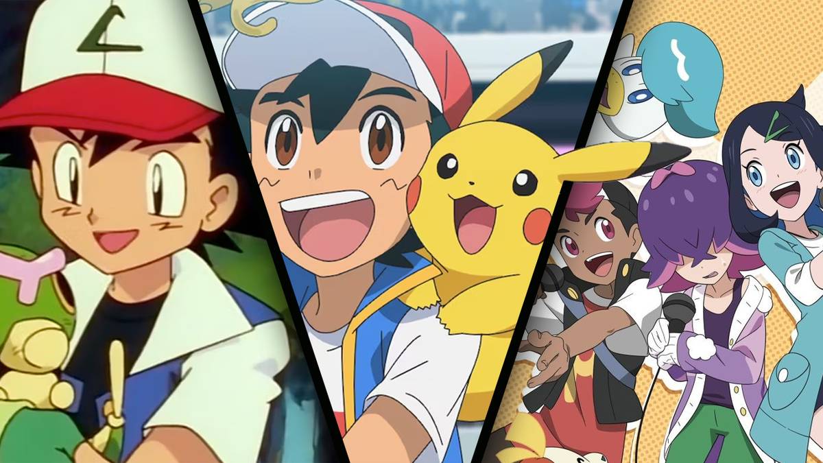 How The Pokemon Anime Art and Animation Has Changed Over The Years