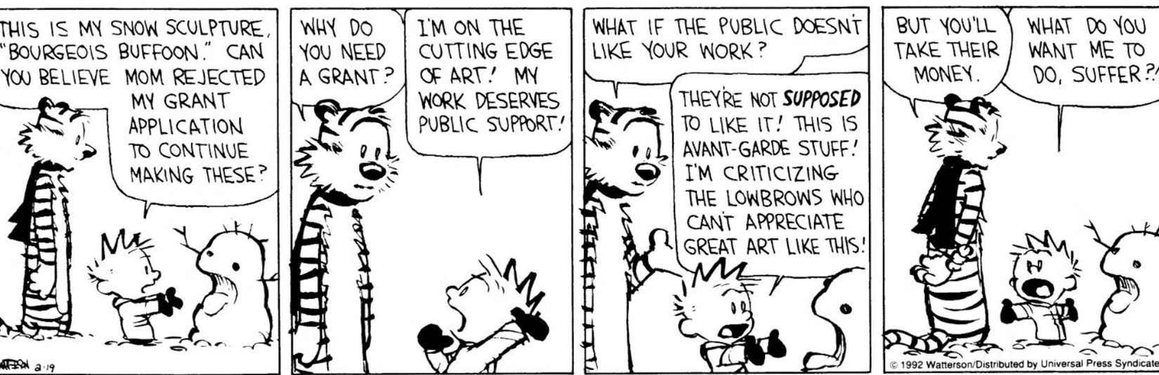 Best Calvin And Hobbes Snowman Comic Strips