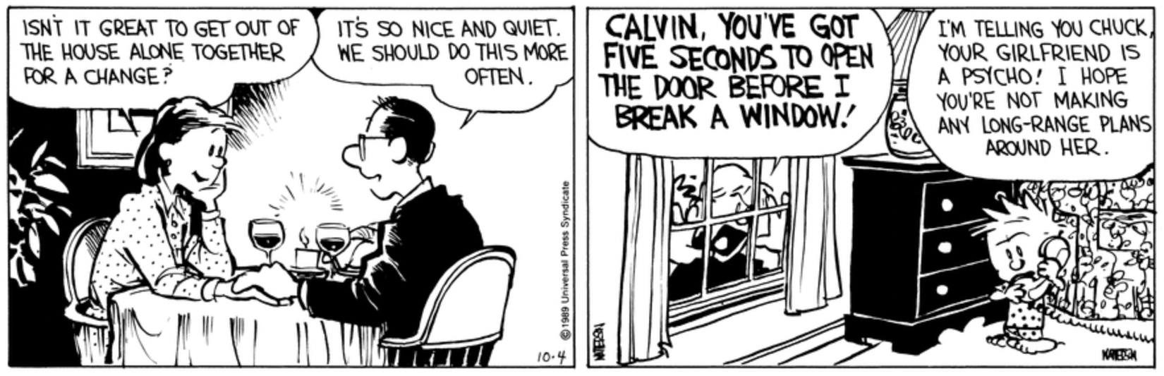 10 Best Calvin and Hobbes Comics Featuring Rosalyn, Ranked