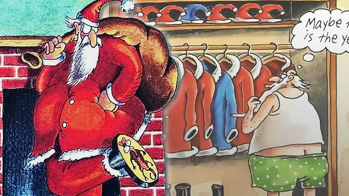 The Far Side's Best Santa Claus and Christmas Comic Strips