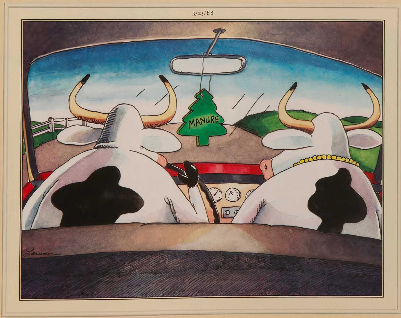 10 Best The Far Side Comics Featuring Cows, Ranked