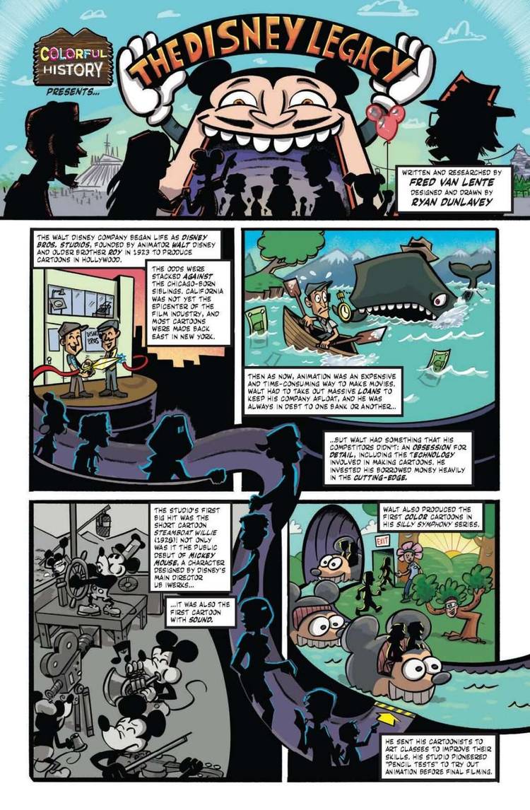 Learn About the Impact of Walt Disney Through This Educational Comic