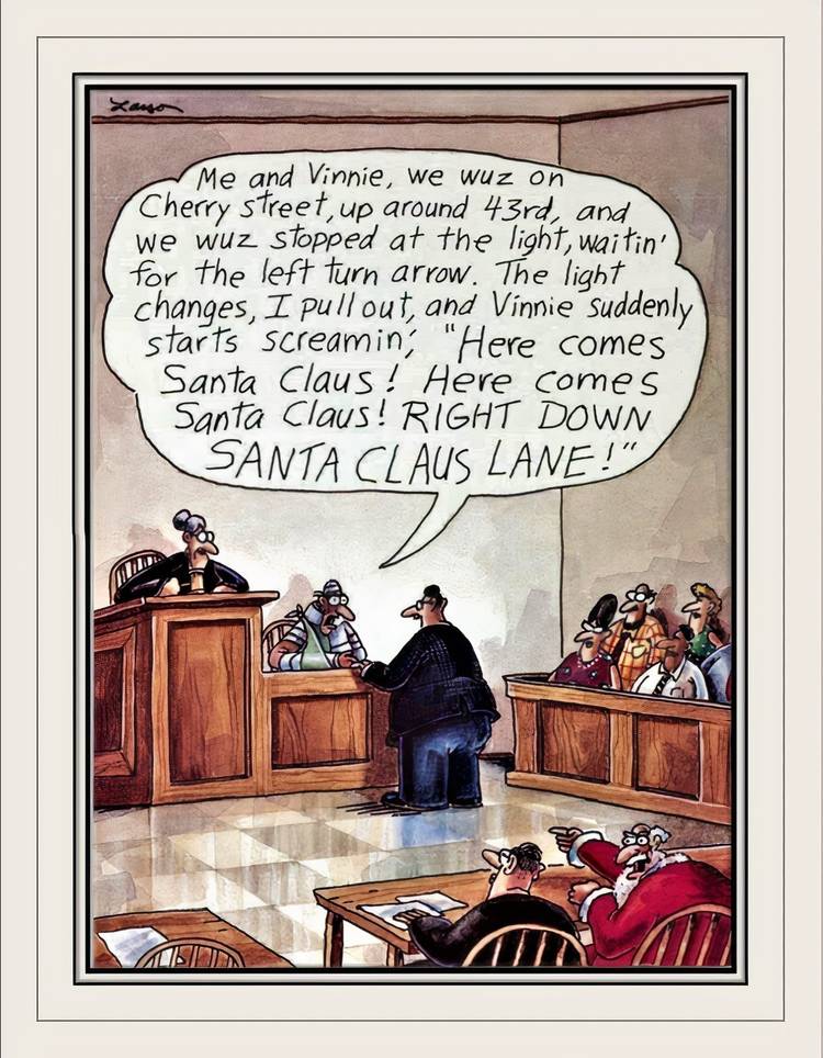 The Far Side's Best Santa Claus and Christmas Comic Strips