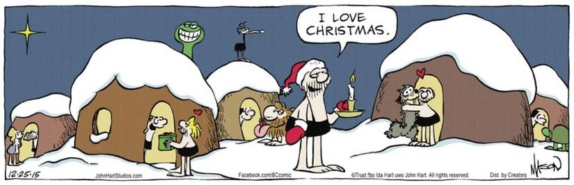 10 Best B.C. Christmas Comics, Ranked