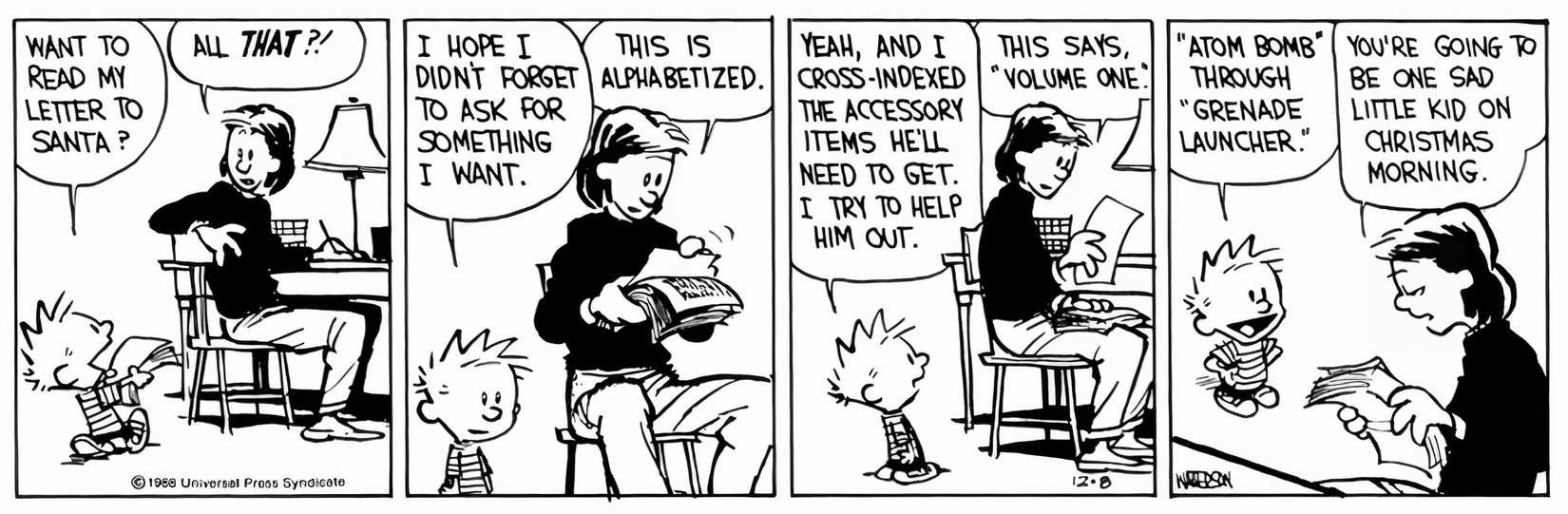 15 Calvin & Hobbes Comics Perfect For The Holidays