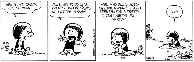 The 10 Saddest Calvin and Hobbes Strips of All Time