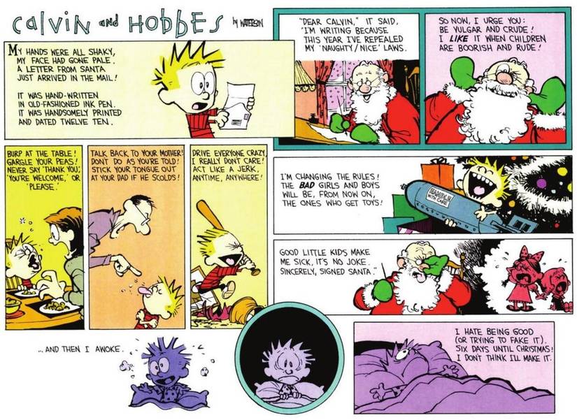 The 15 Best Calvin and Hobbes Christmas Comics