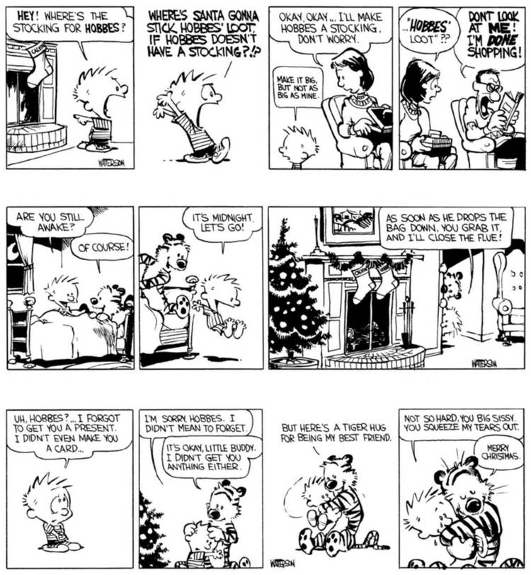 10 Calvin & Hobbes Comics Perfect For The Holidays