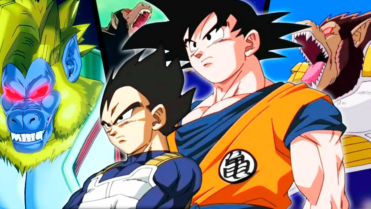 Dragon Ball: Every Time a Saiyan Transformed into a Great Ape