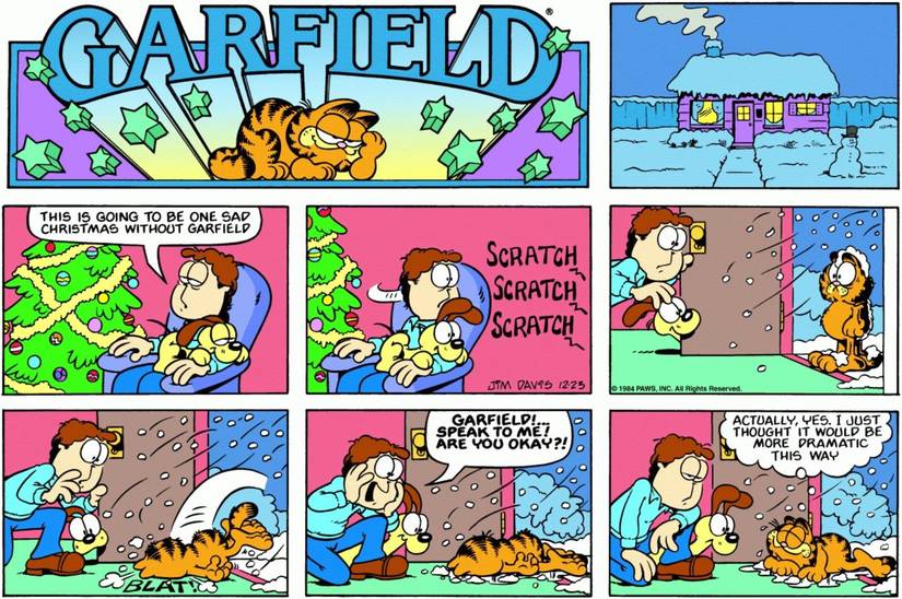 15 Garfield Comics Perfect For The Holidays