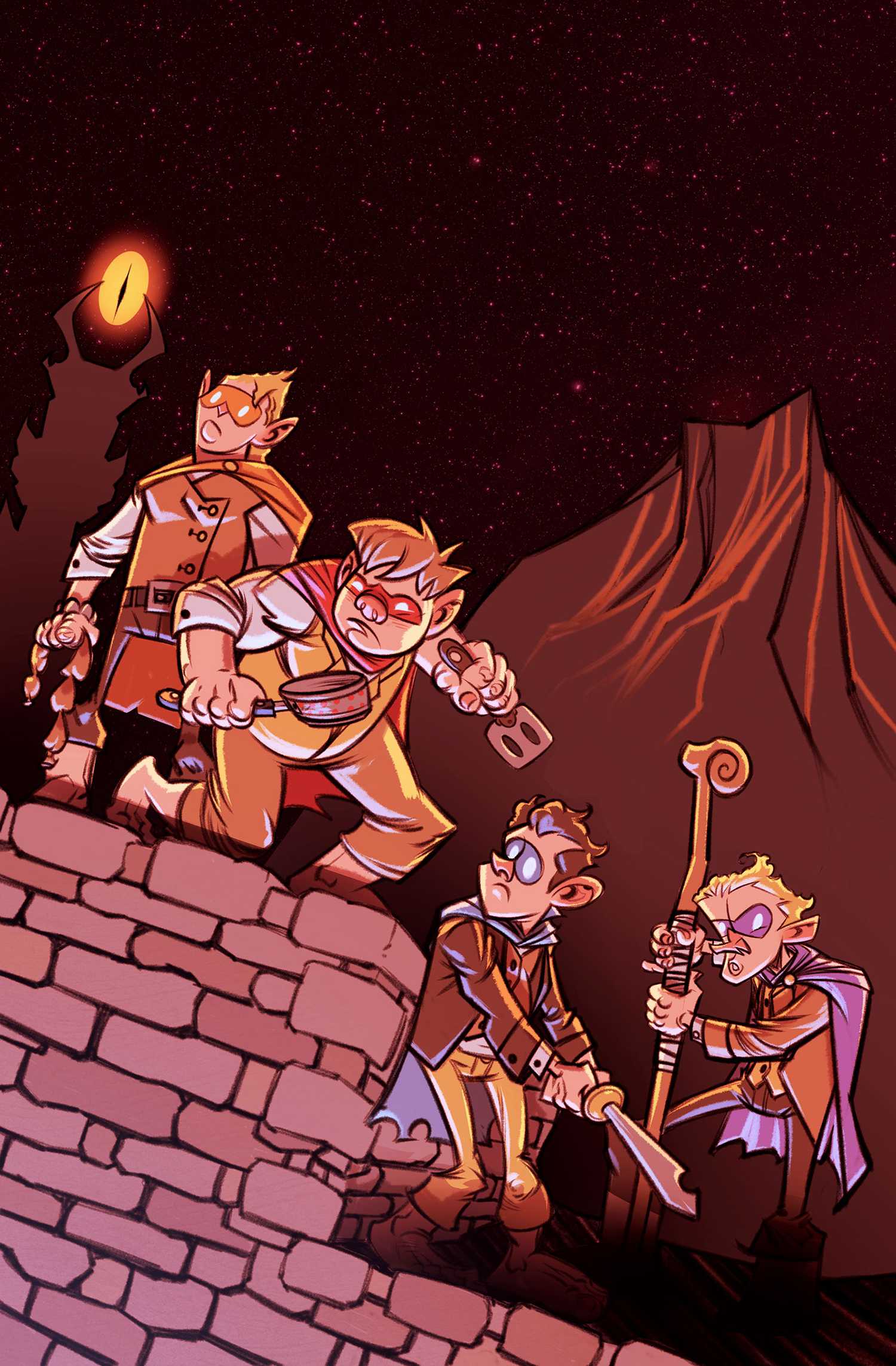 Line it is Drawn: Comic Characters and Lord of the Rings Team-Ups