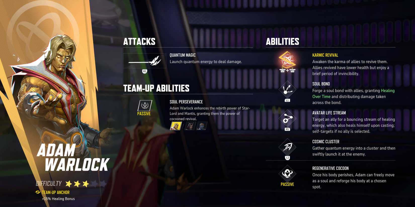 Marvel Rivals: How to Play Adam Warlock