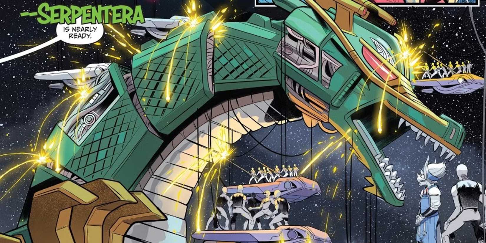 10 Most Powerful Zords from Power Rangers Comics, Ranked