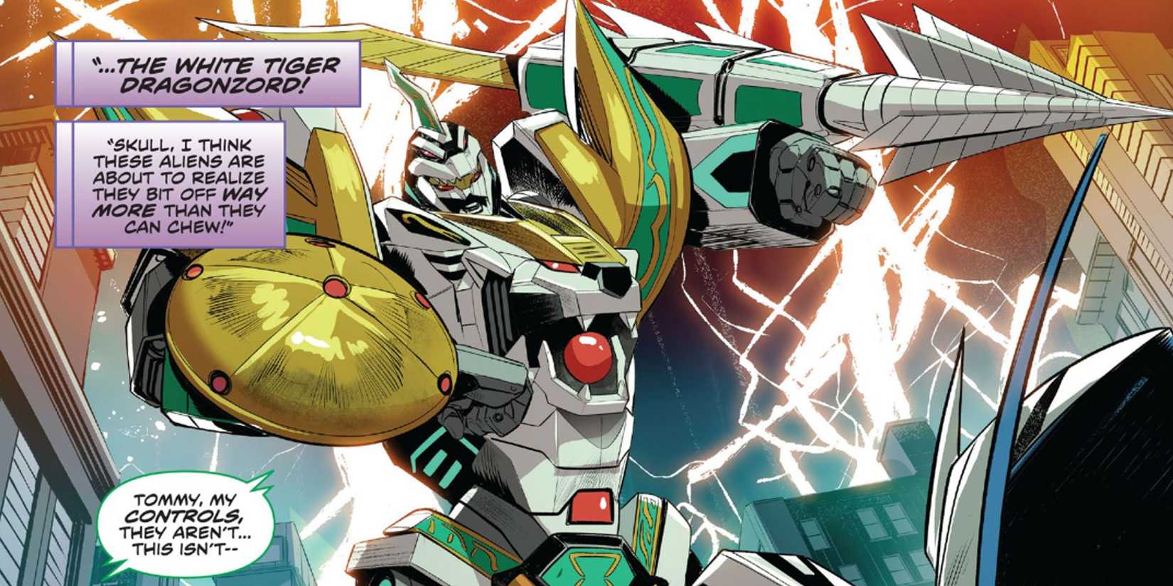 10 Most Powerful Zords from Power Rangers Comics, Ranked