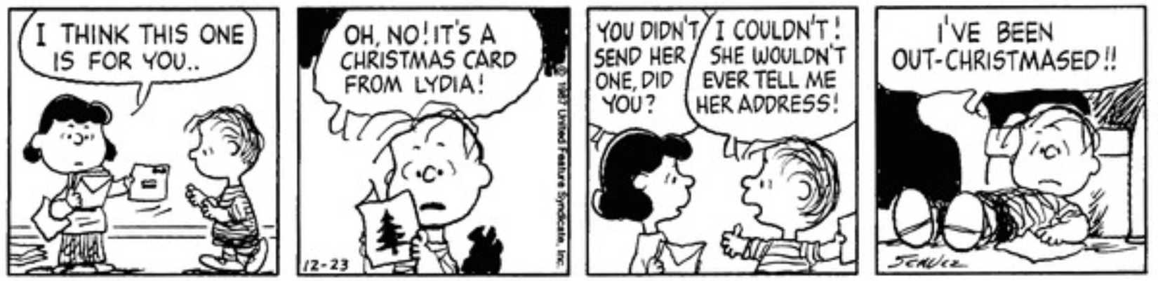 15 Best Christmas Peanuts Comic Strips, Ranked