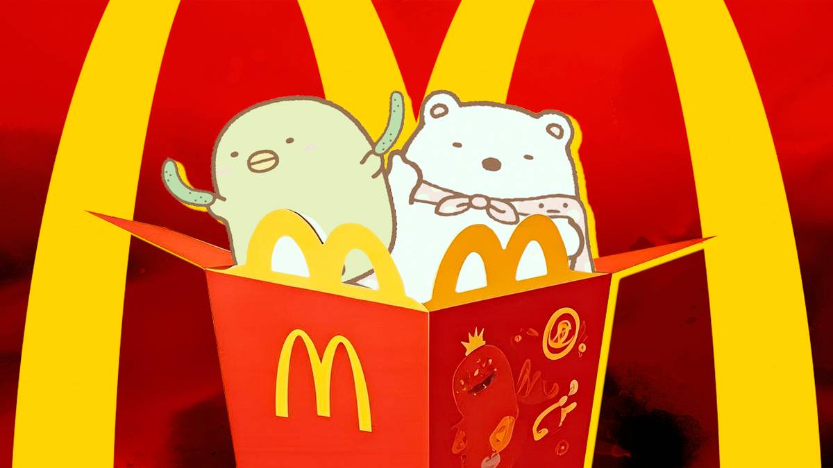 Hello Kitty Rival Characters Sumikko Gurashi Appear as New McDonald's ...