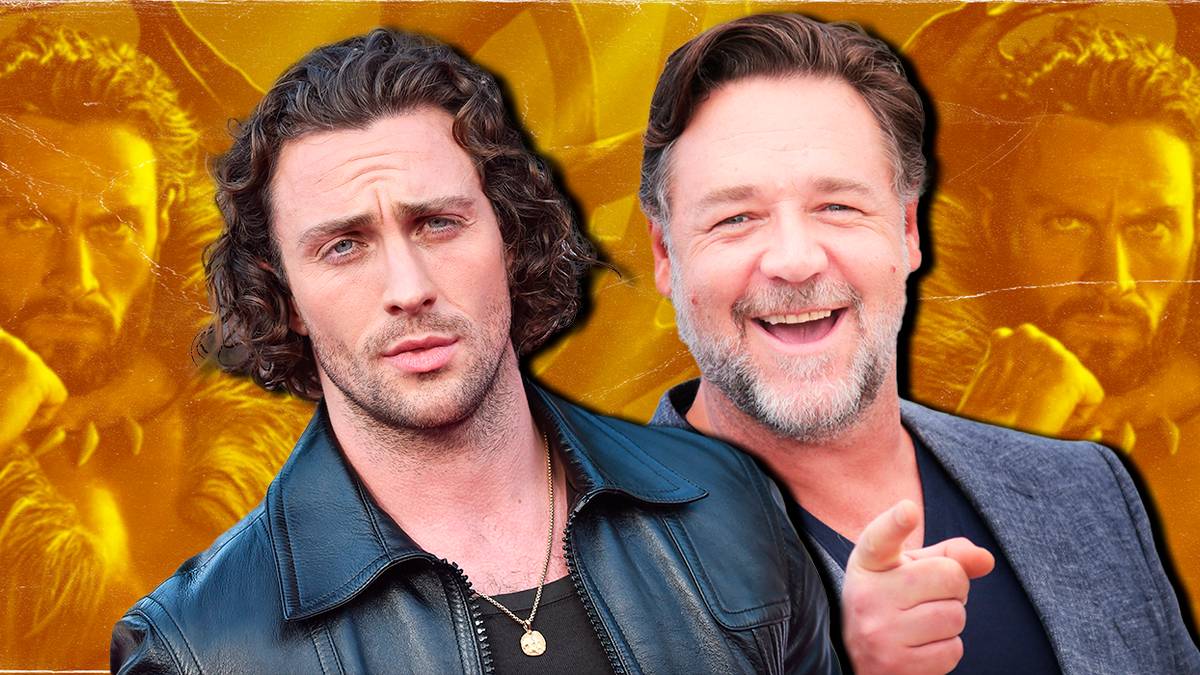 'He's A Legend:' Aaron Taylor-Johnson Discusses Working with Russell ...