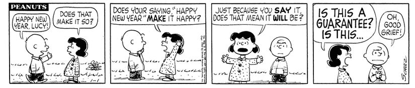 10 Best Peanuts New Year's Eve Comic Strips, Ranked