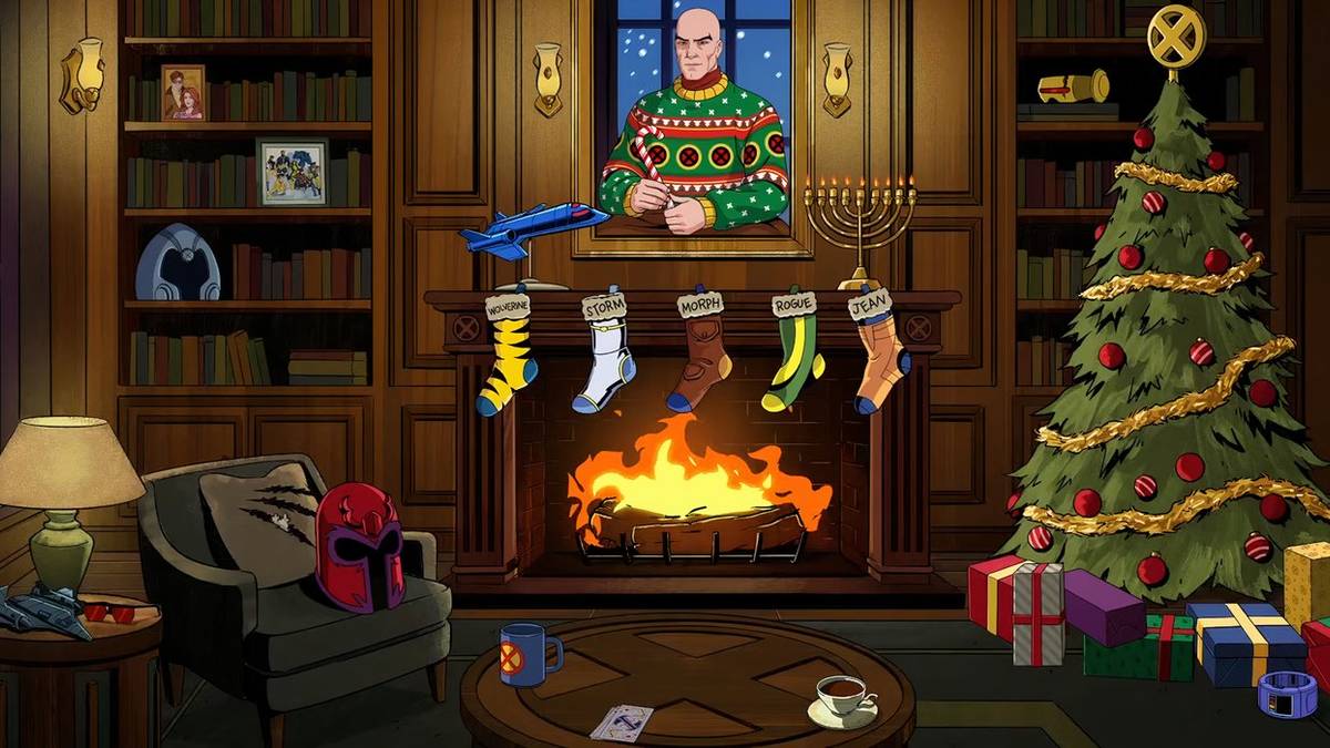 Every Easter Egg in the X-Men '97 Yule Log