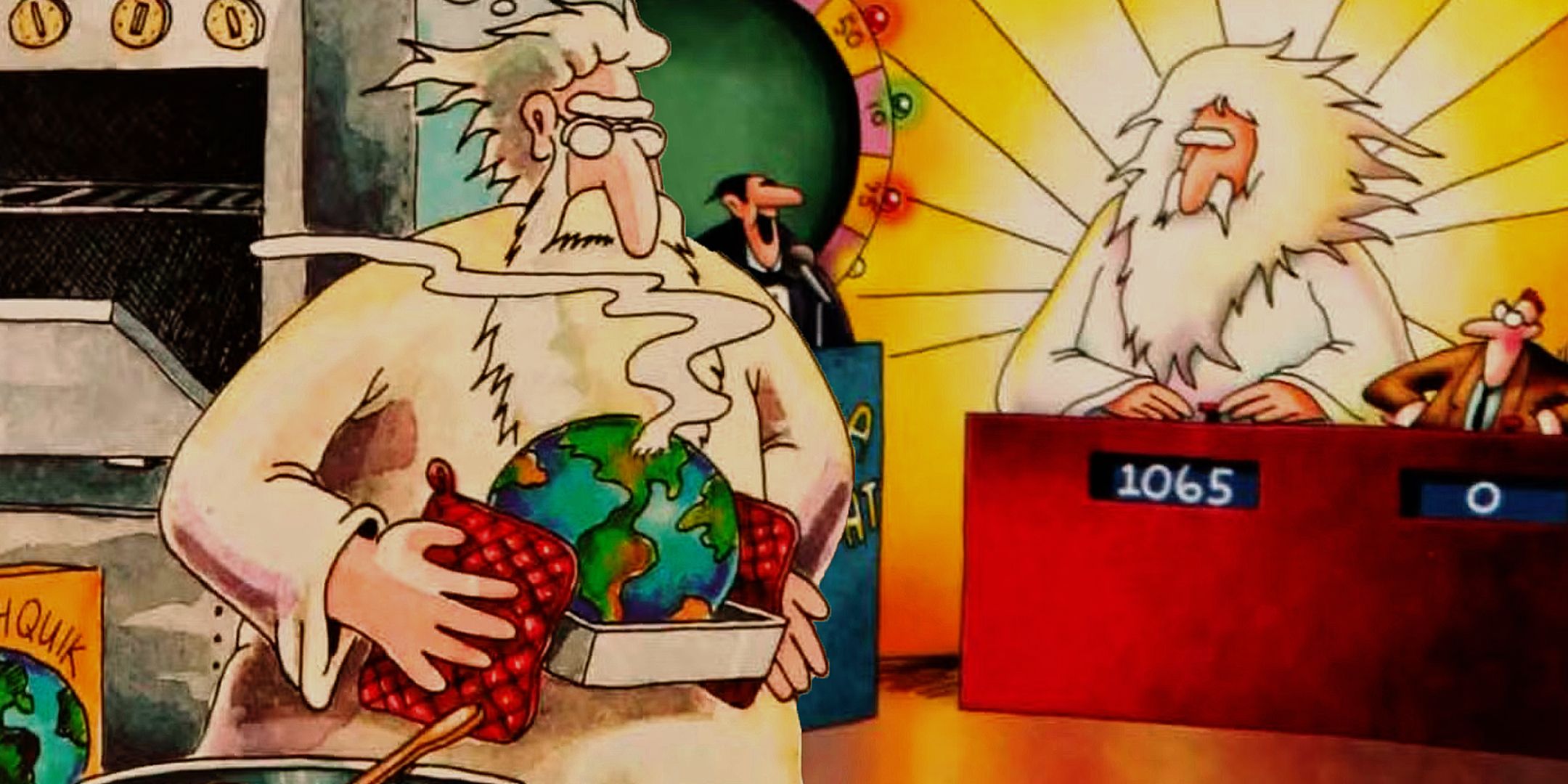 10 Best The Far Side Comics Featuring God, Ranked