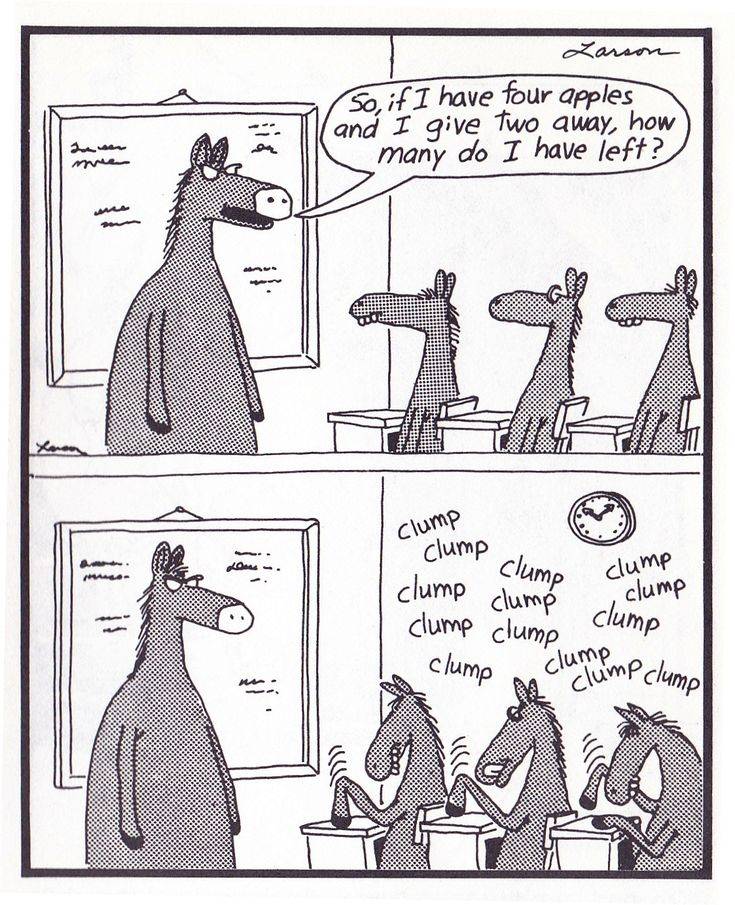 10 Best Far Side Comics Set At School