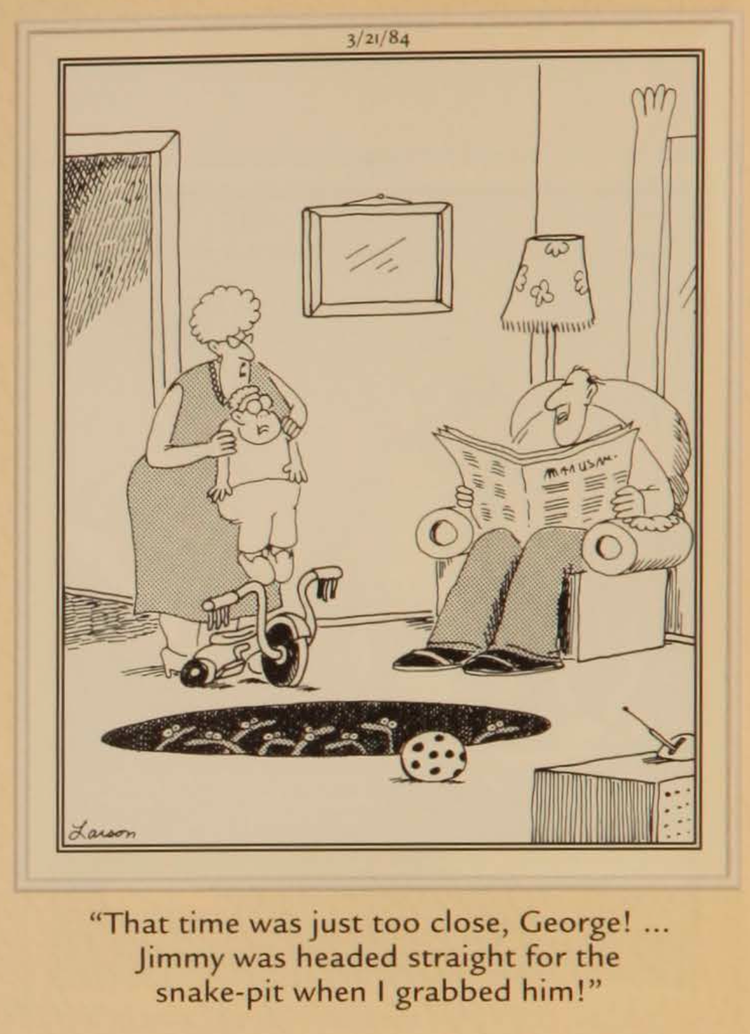 10 Hilarious Far Side Comics About Stressful Parenting