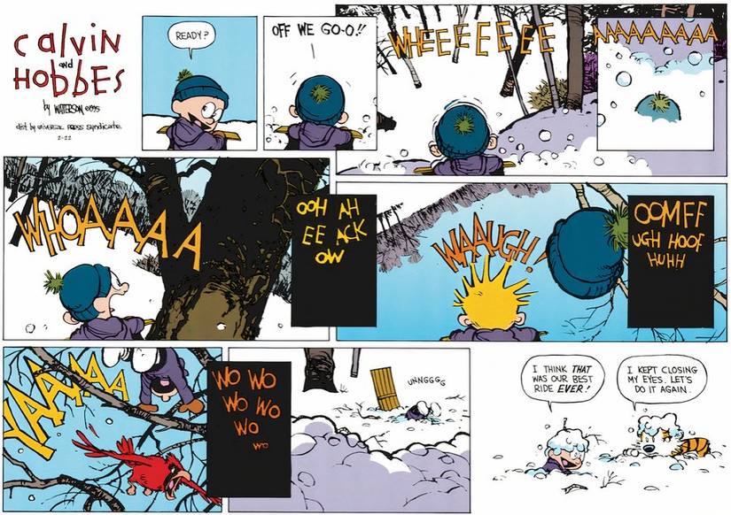15 Best Calvin and Hobbes Comics Set In A Winter Wonderland