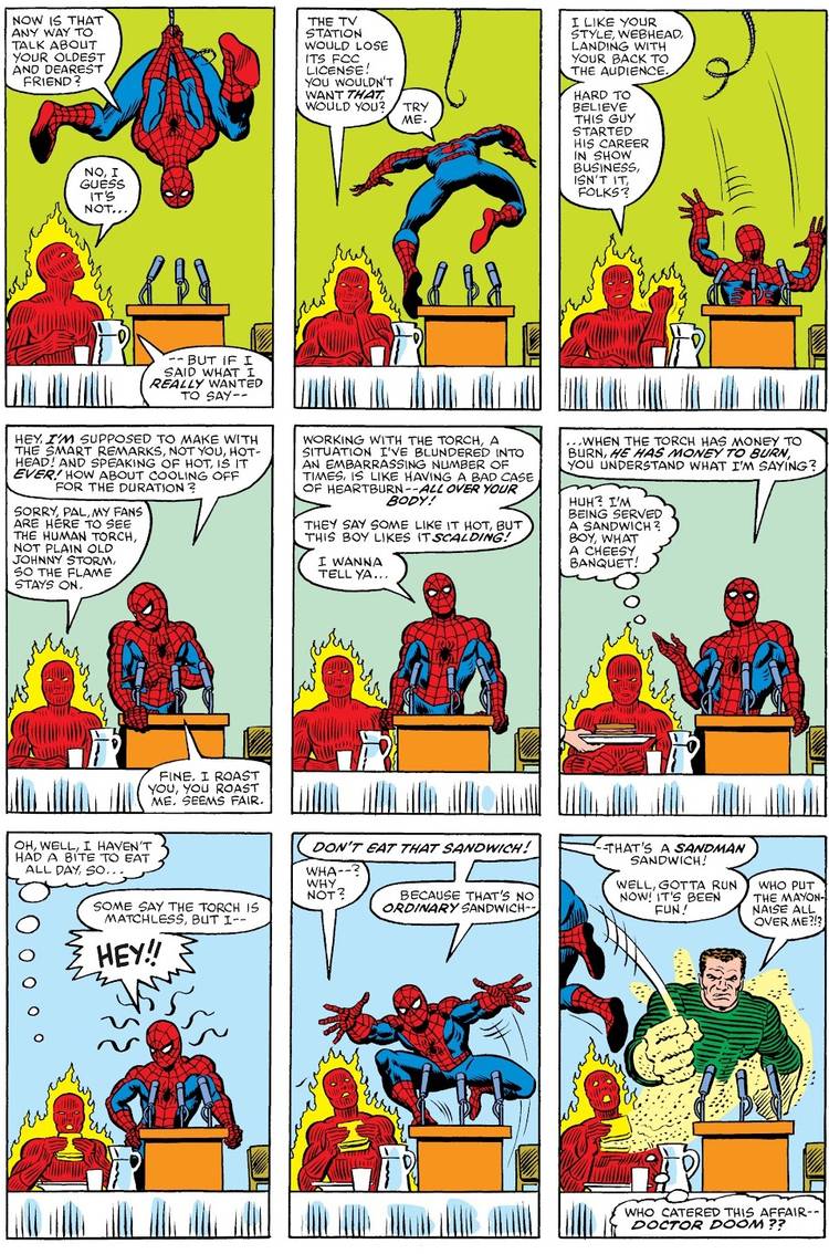 The Fantastic Four Were Hilariously Roasted for Their Twentieth Anniversary