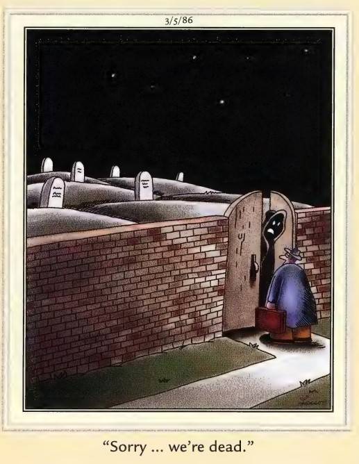 The Best Far Side Comics With Ghosts and Monsters