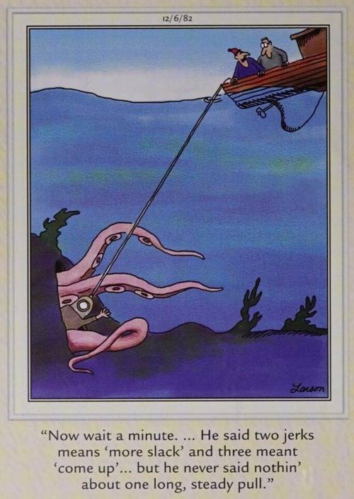 10 Hilarious Far Side Comics About the Ocean