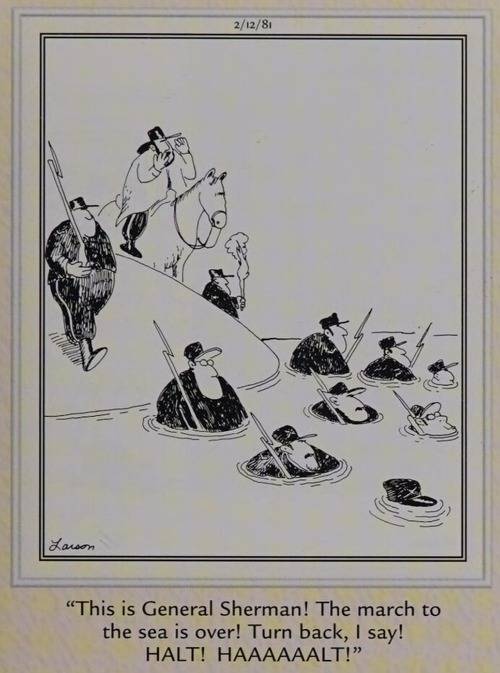 10 Hilarious Far Side Comics About Soldiers
