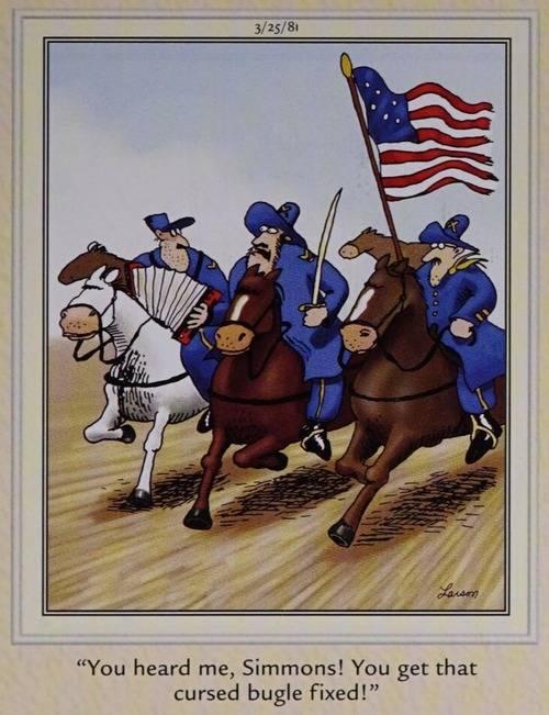 10 Hilarious Far Side Comics About Soldiers