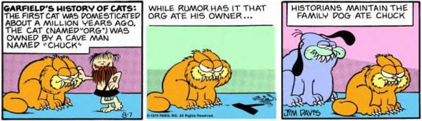 Garfield’s Best History of Cats Comics, Ranked