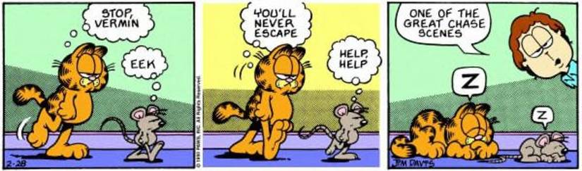 10 Funniest Garfield Comics Featuring Mice
