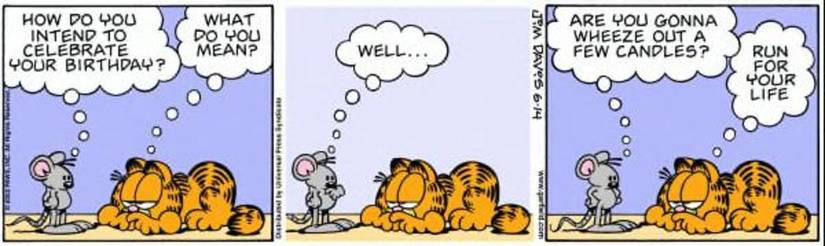 10 Funniest Garfield Comics Featuring Mice