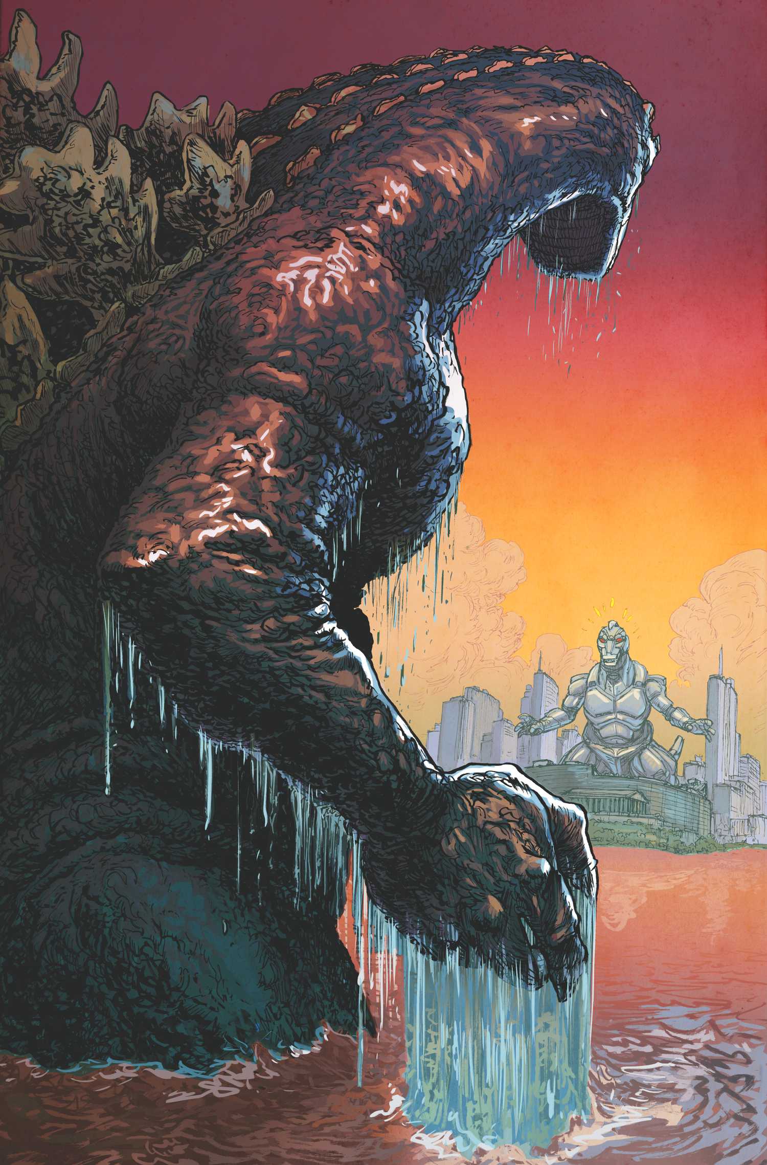 Godzilla vs. Chicago #1 Exclusive Advance Review - Godzilla's Visit to ...