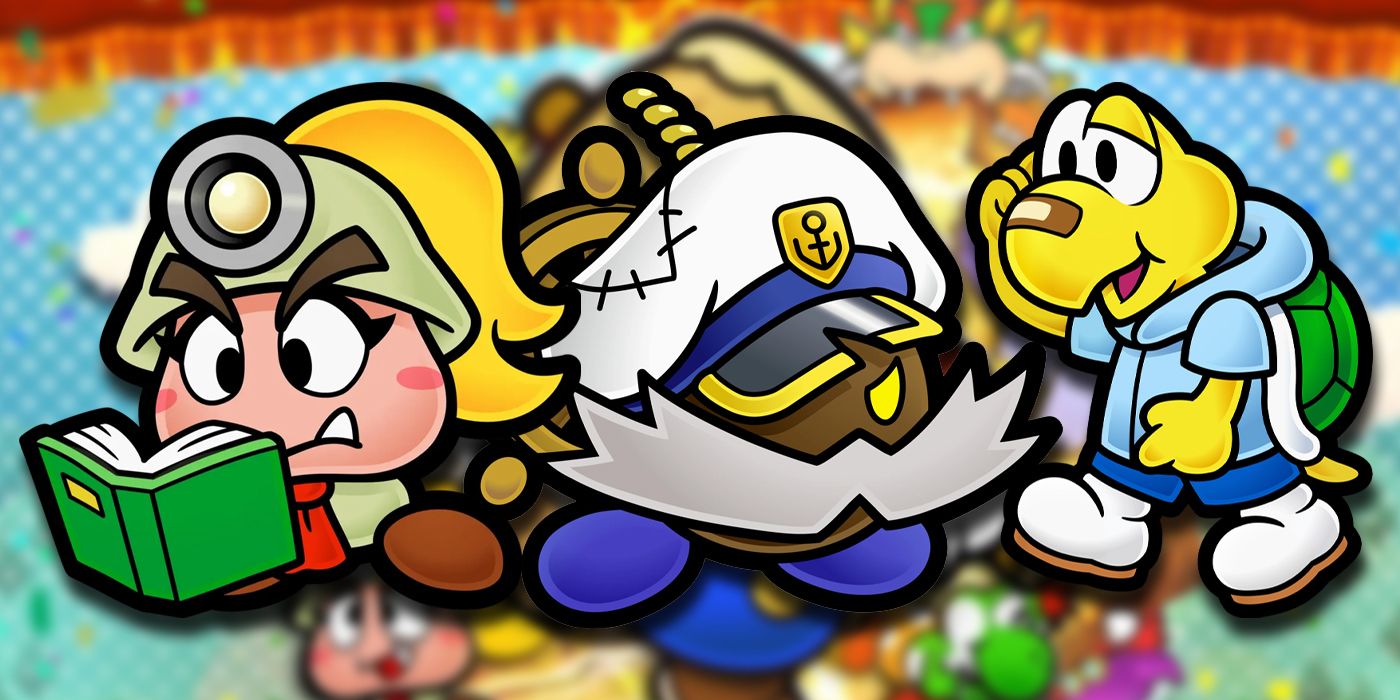 Paper Mario The Thousand Year Door Characters Paper Mario: The