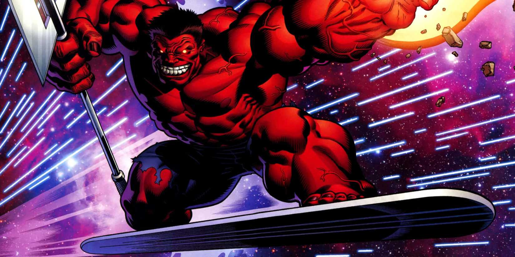 Red Hulk & Hulk Both Rage But In Different Ways