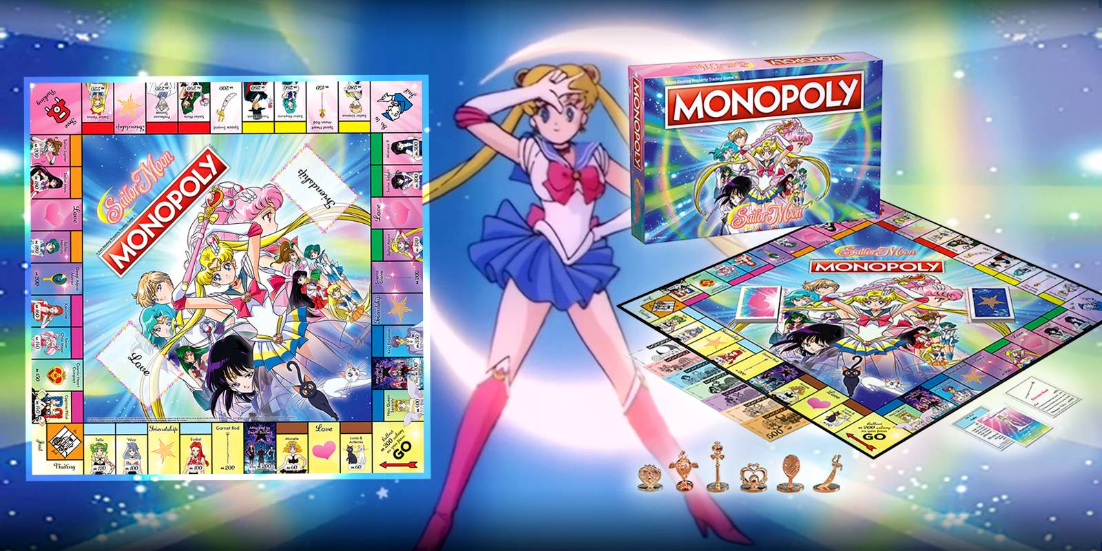Sailor Moon Monopoly Headlines Opening of Official Online Store for U.S ...